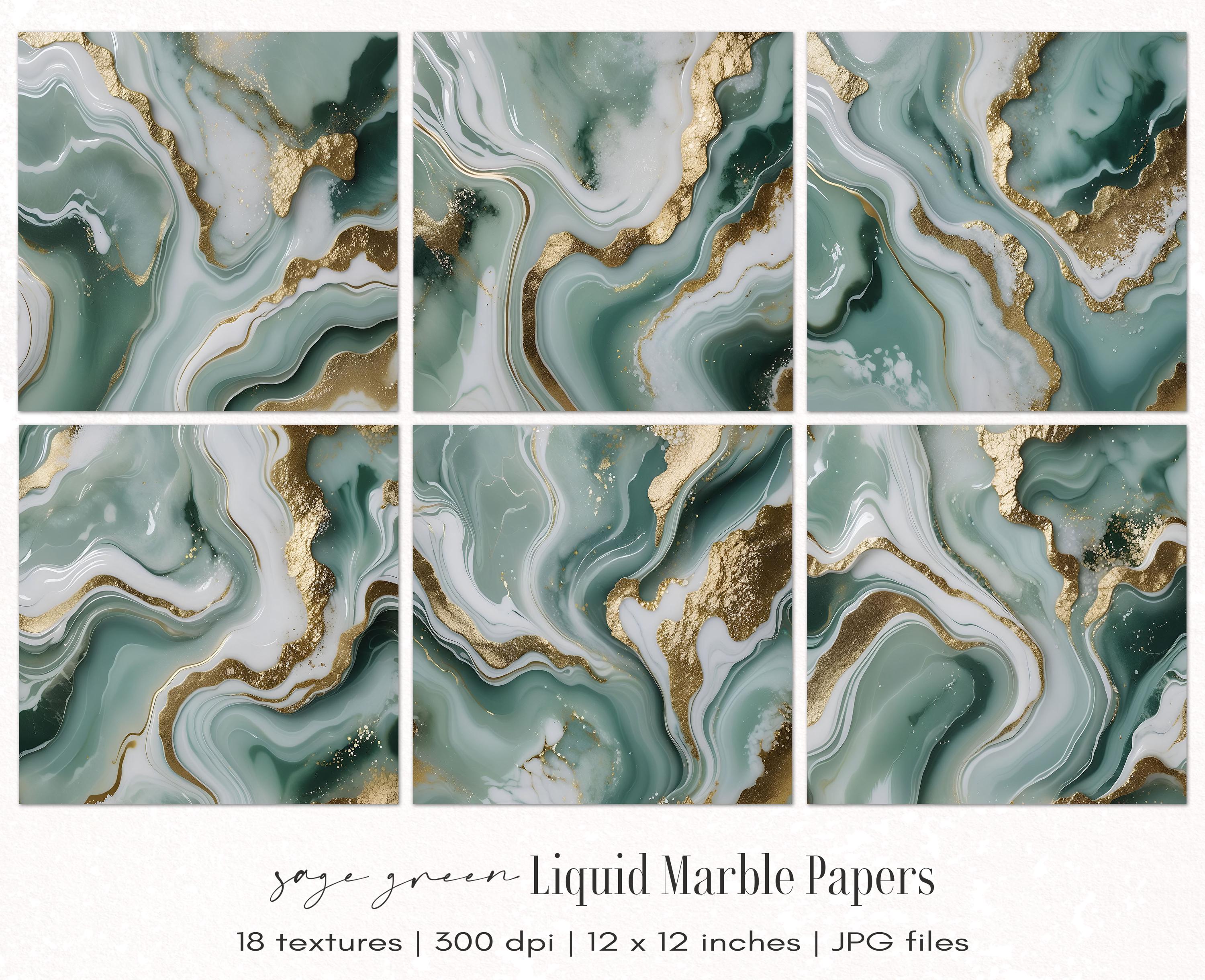 Sage Green Marble Backgrounds, Liquid Marble, Luxury Marble Paper ...