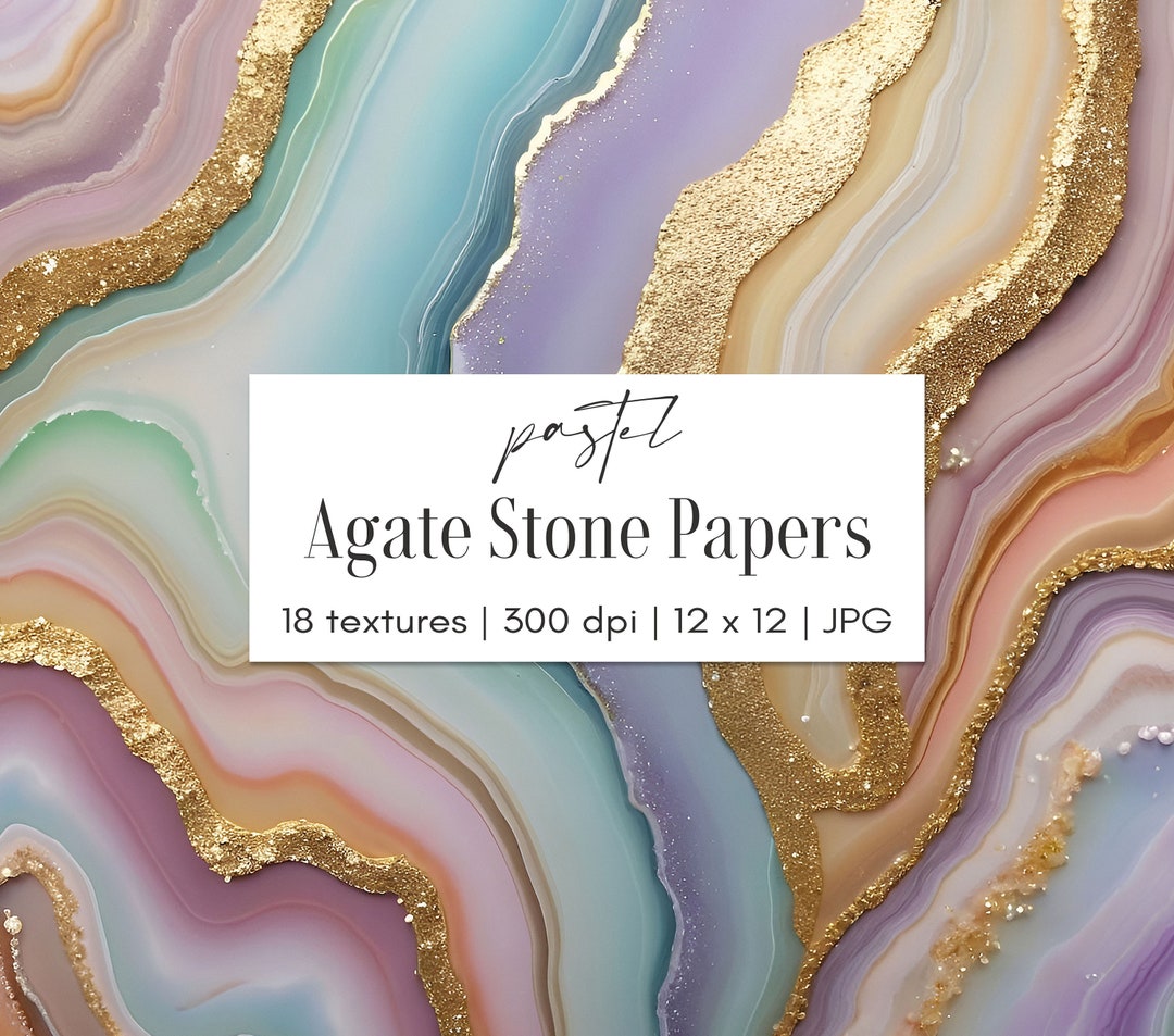 Pastel Agate Backgrounds, Agate Paper, Agate Texture, Agate Slice ...
