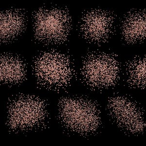 Rose Gold Glitter Overlays, Rose Gold Confetti, Glitter Clipart ...