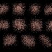 Rose Gold Glitter Overlays, Rose Gold Confetti, Glitter Clipart ...