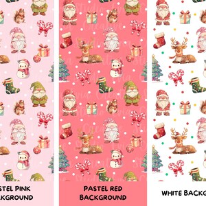 Retro Christmas Patterns | 100 Vintage Christmas Seamless Patterns ...