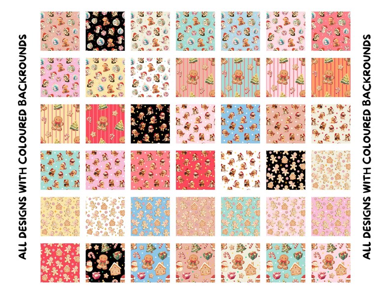 Retro Christmas Patterns | 100 Vintage Christmas Seamless Patterns ...