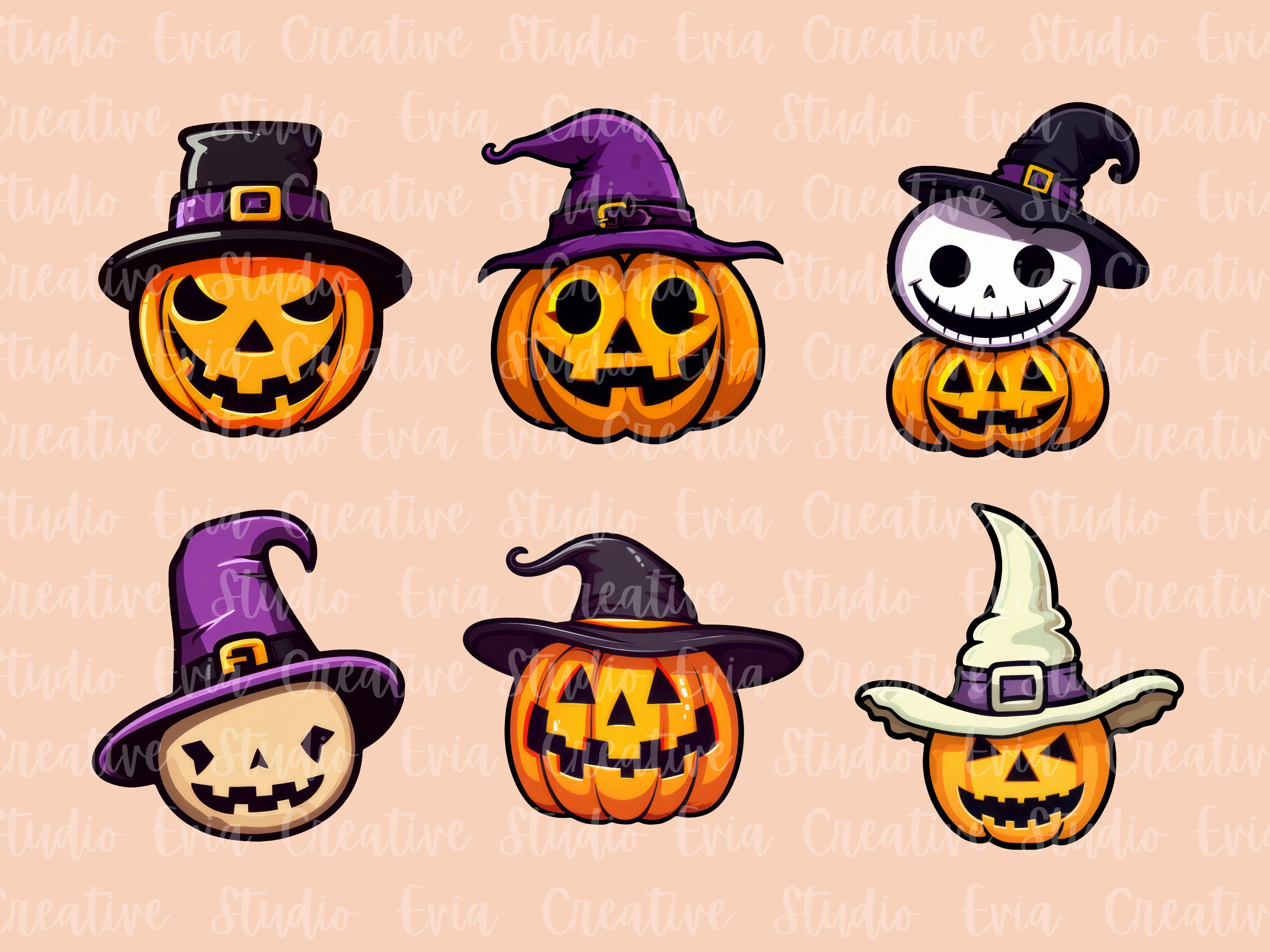 Halloween Characters | 60 Cute Gothic Personality | Creepy Pumpkin ...