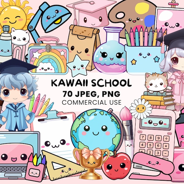 Kawaii School Supply - Etsy
