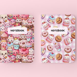 Kawaii Sweet Food Patterns 40 Cute Seamless Digital Patterns Digital ...
