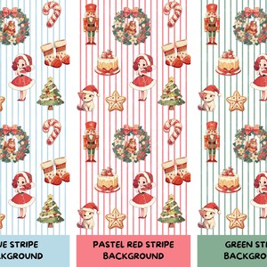Retro Christmas Patterns | 100 Vintage Christmas Seamless Patterns ...
