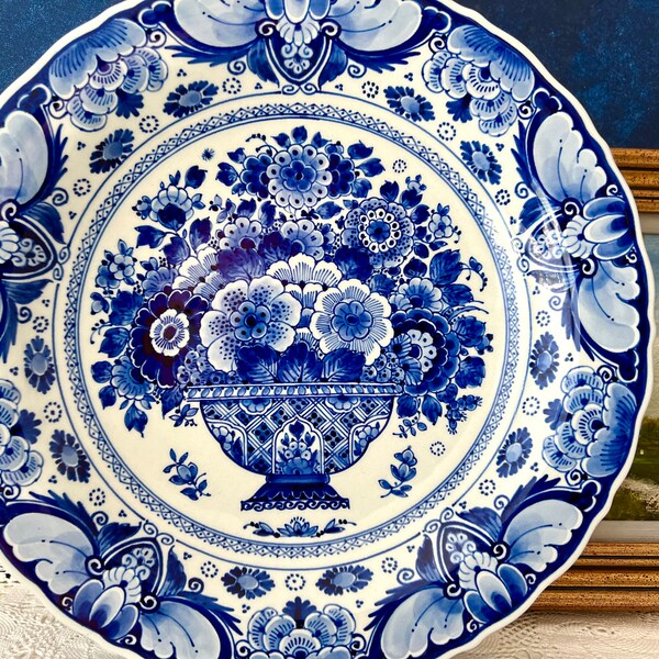 Royal Delft Wall Plate - Etsy