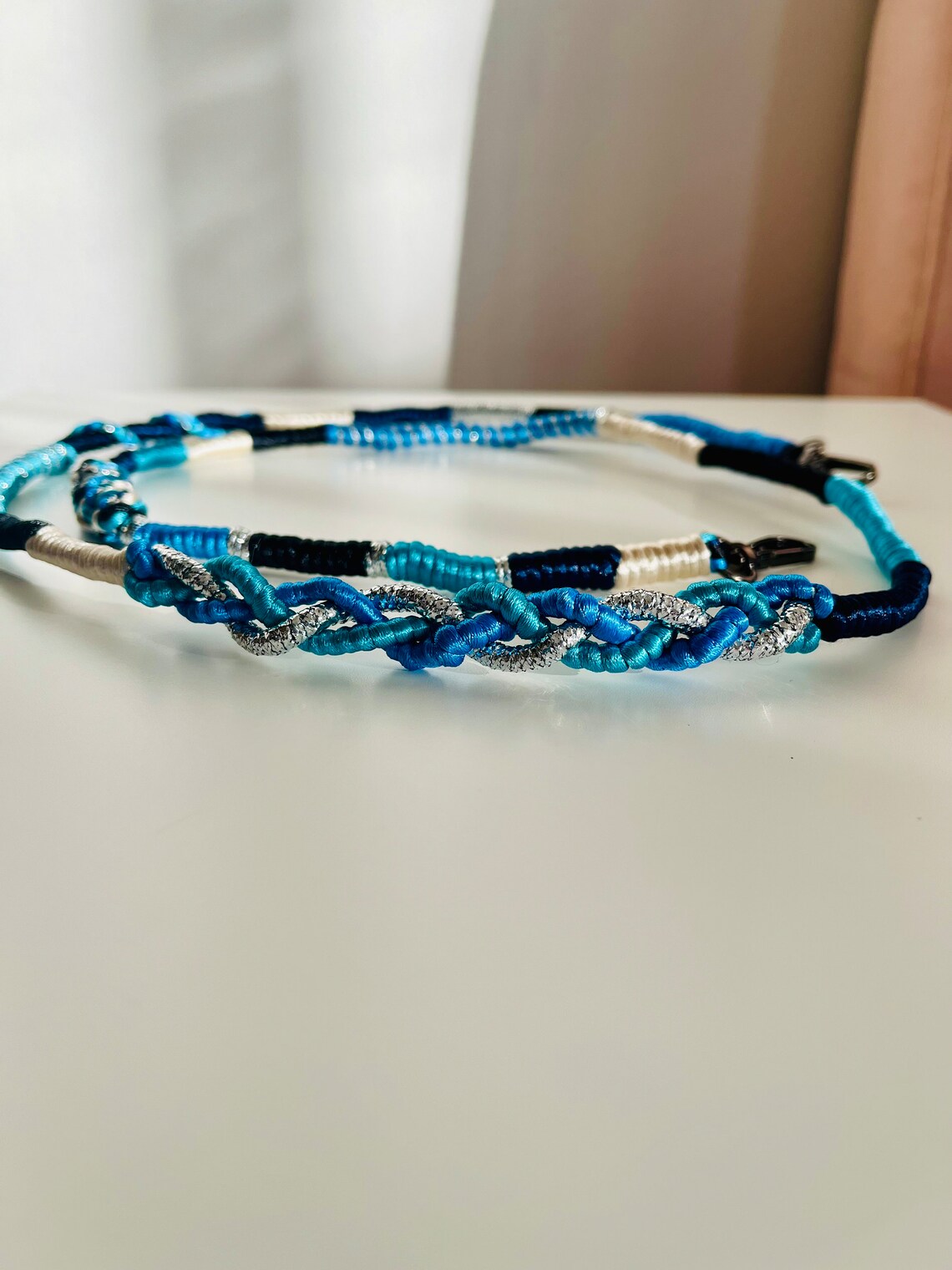 Blue Phone Lanyard, Phone Strap, Crossbody Mobile Phone Cord, Phone ...