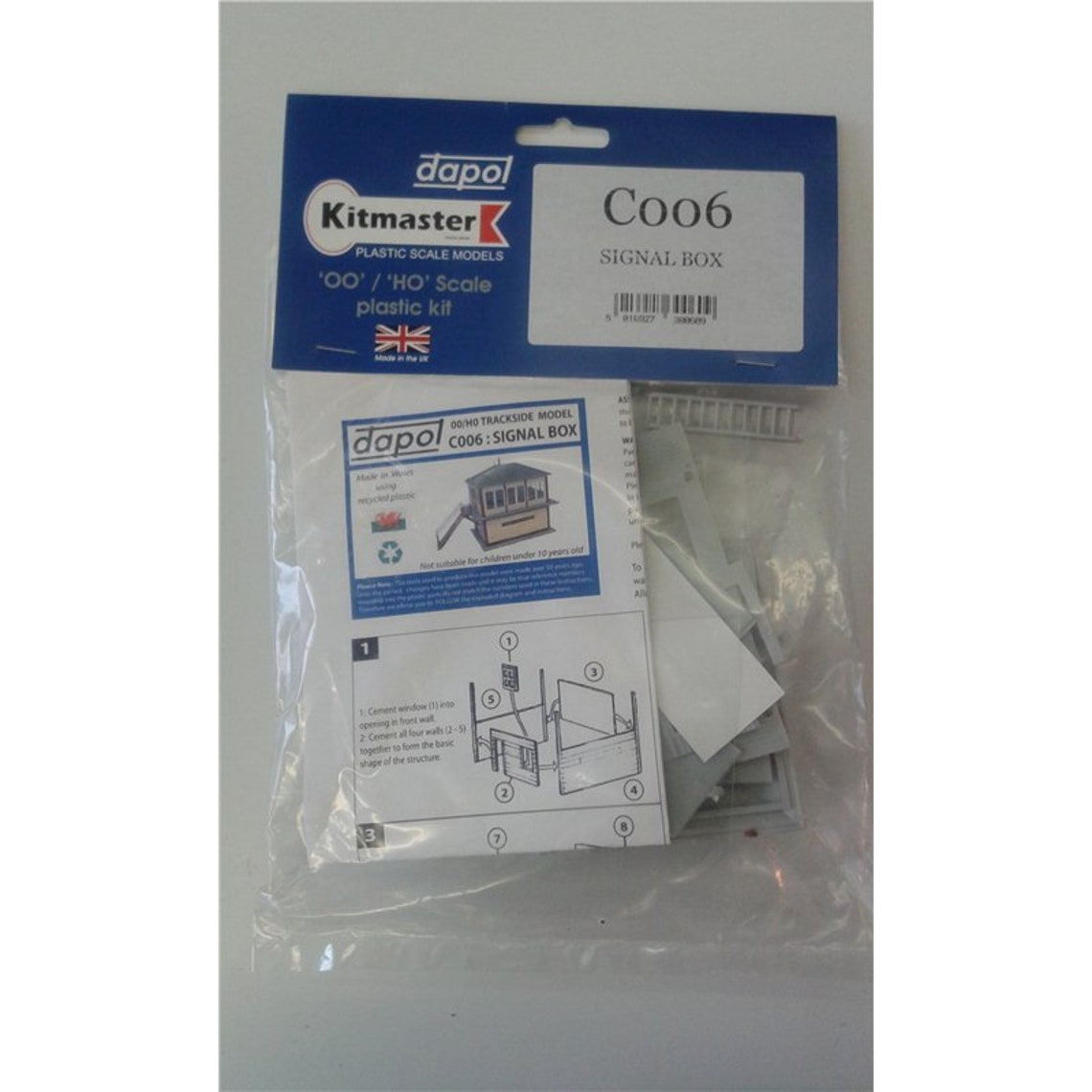 Signal Box (dapol - Kitmaster) Plastic Model Kit OO Gauge - Etsy