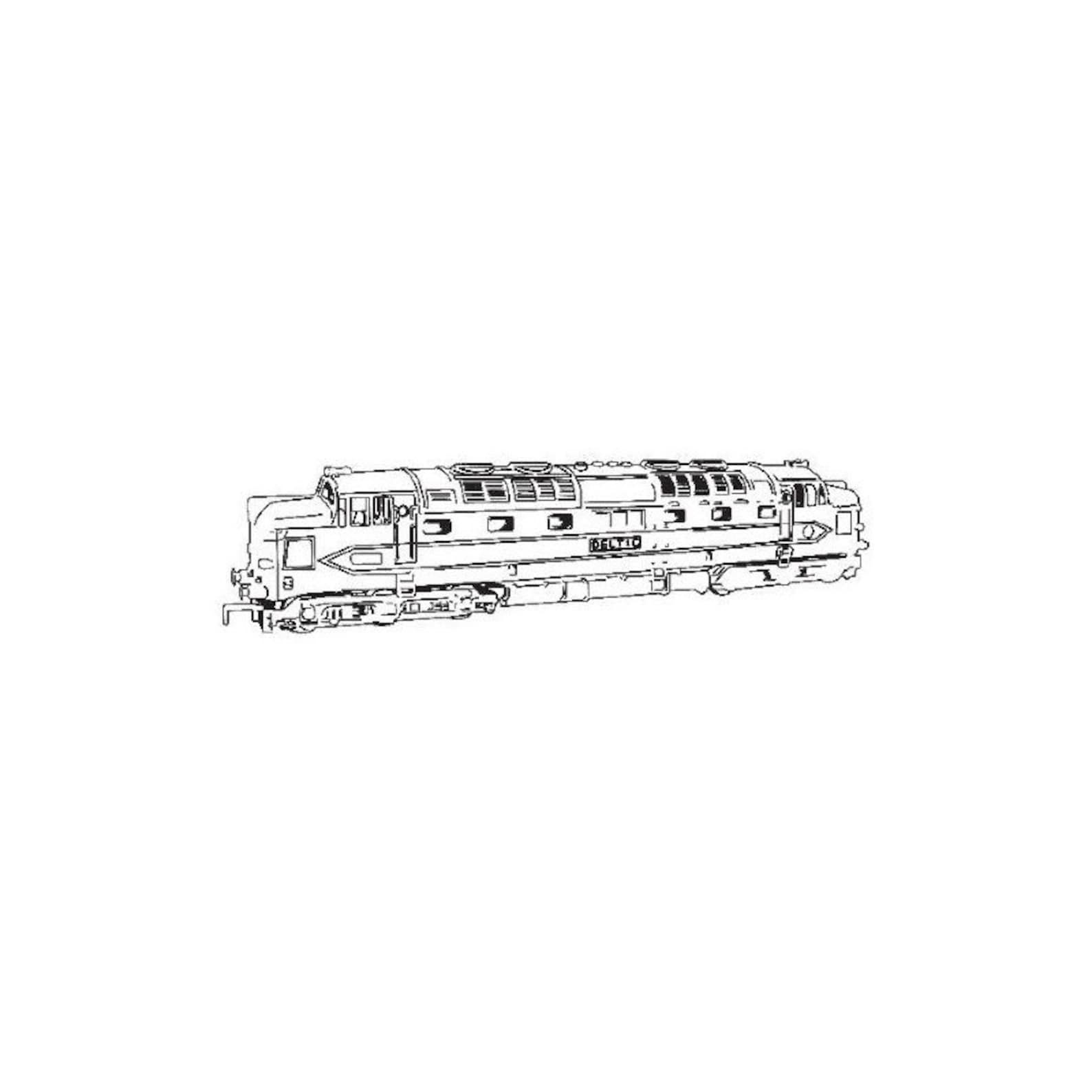 Deltic Diesel Locomotive (dapol - Kitmaster) Plastic Model Kit OO Gauge ...