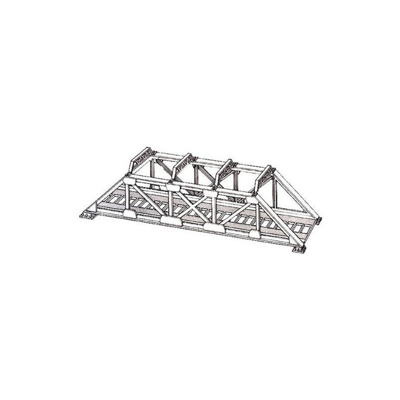 Girder Bridge (dapol - Kitmaster) Plastic Model Kit OO Gauge - Etsy