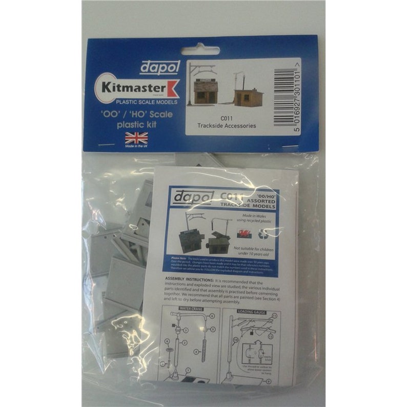 Trackside Accessories (dapol - Kitmaster) Plastic Model Kit OO Gauge - Etsy