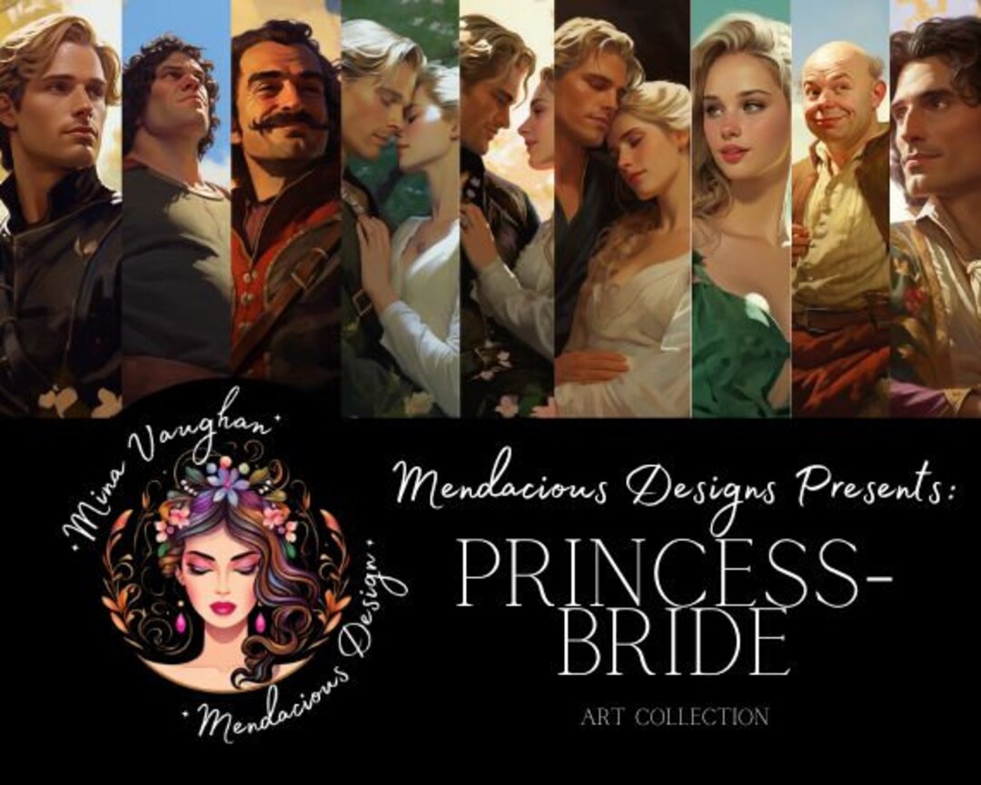 Princess Bride Characters: Illustrated Portraits From the Beloved Tale ...