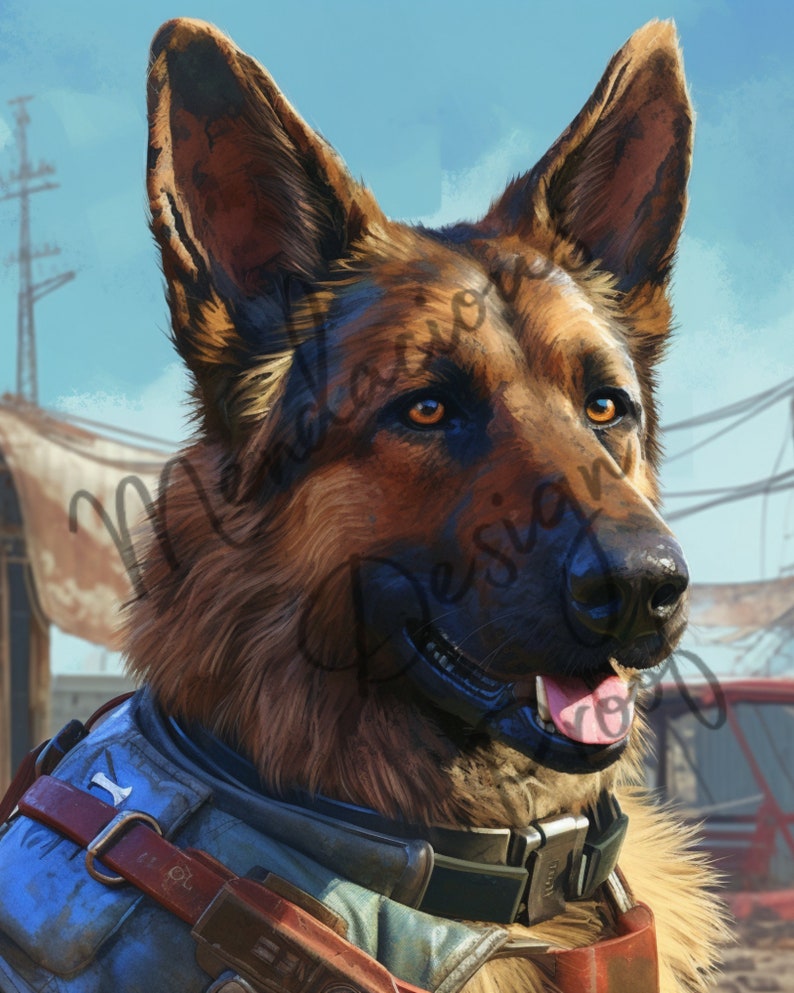 Fallout 4 Fan Art Pack 25 Portraits of Your Favorite Companions With ...