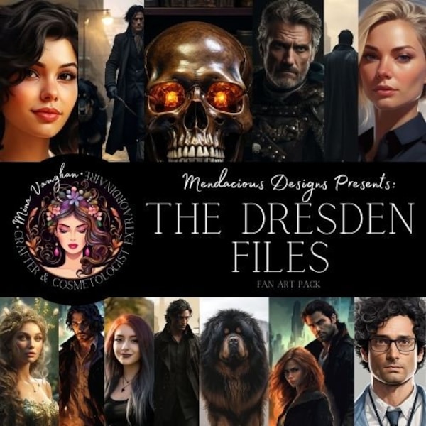 Dresden Files - Etsy