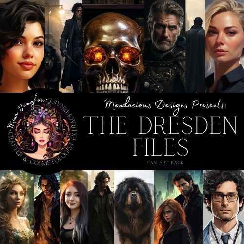 The Dresden Files Inspired Art Collection -unique Interpretations of Beloved Characters by Jim ...