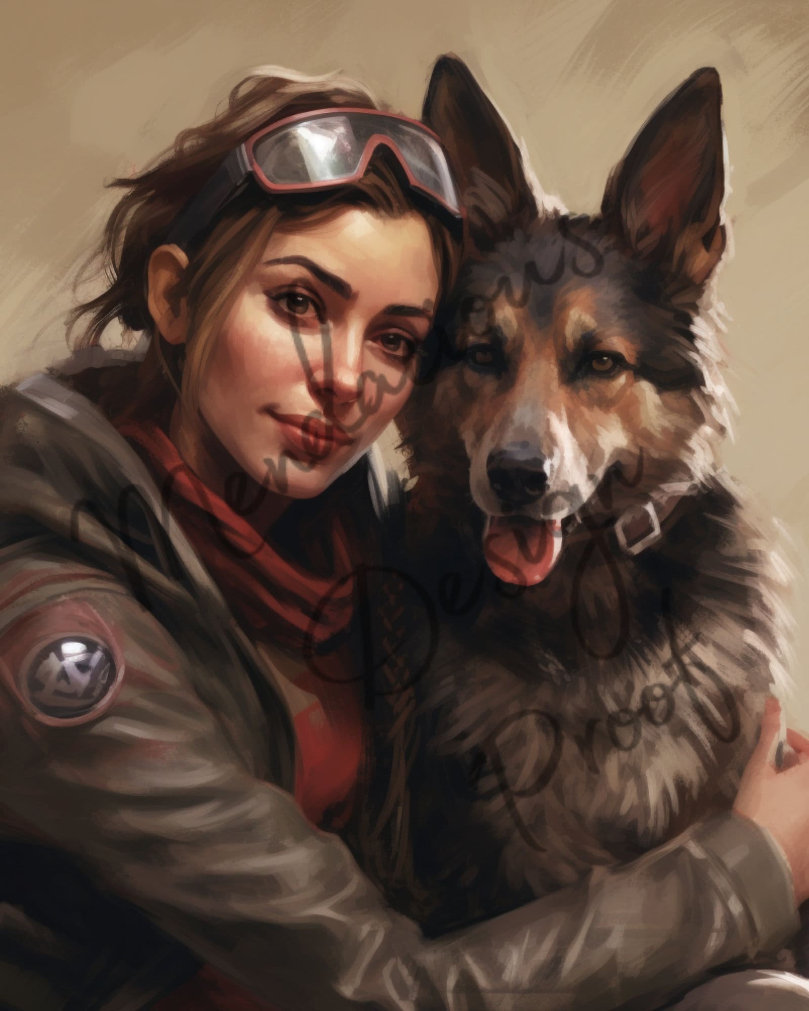 Fallout 4 Fan Art Pack 25 Portraits Of Your Favorite Etsy