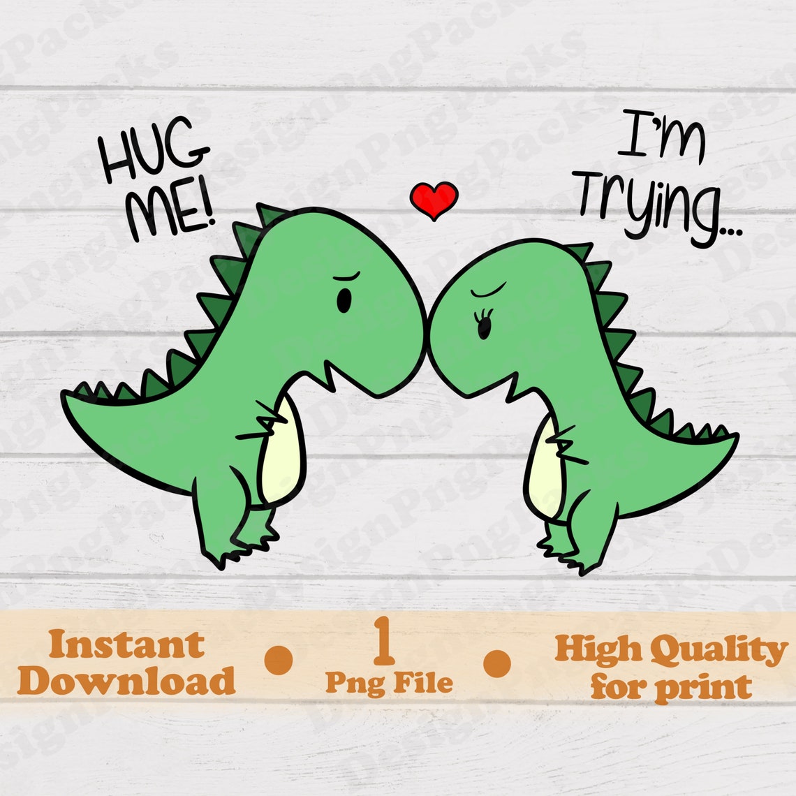Lover Dinosaurs Design, Cute Dinosaurs, Valentines, Hug Me, Hand Drawn ...