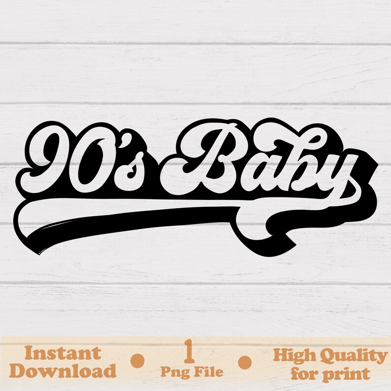 90s Baby Png, Ready to Print, Digital Download, INSTANT DOWNLOAD - Etsy