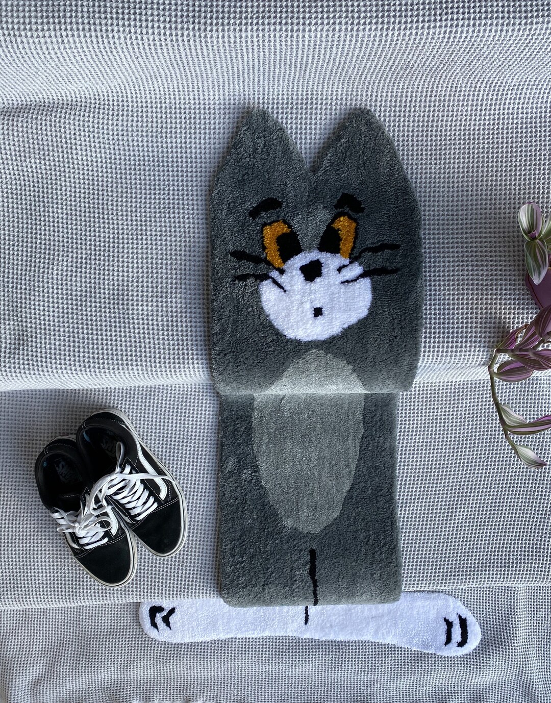 Tom and Jerry Tufted Area Rug Custom Tufted Carpetsoft and - Etsy