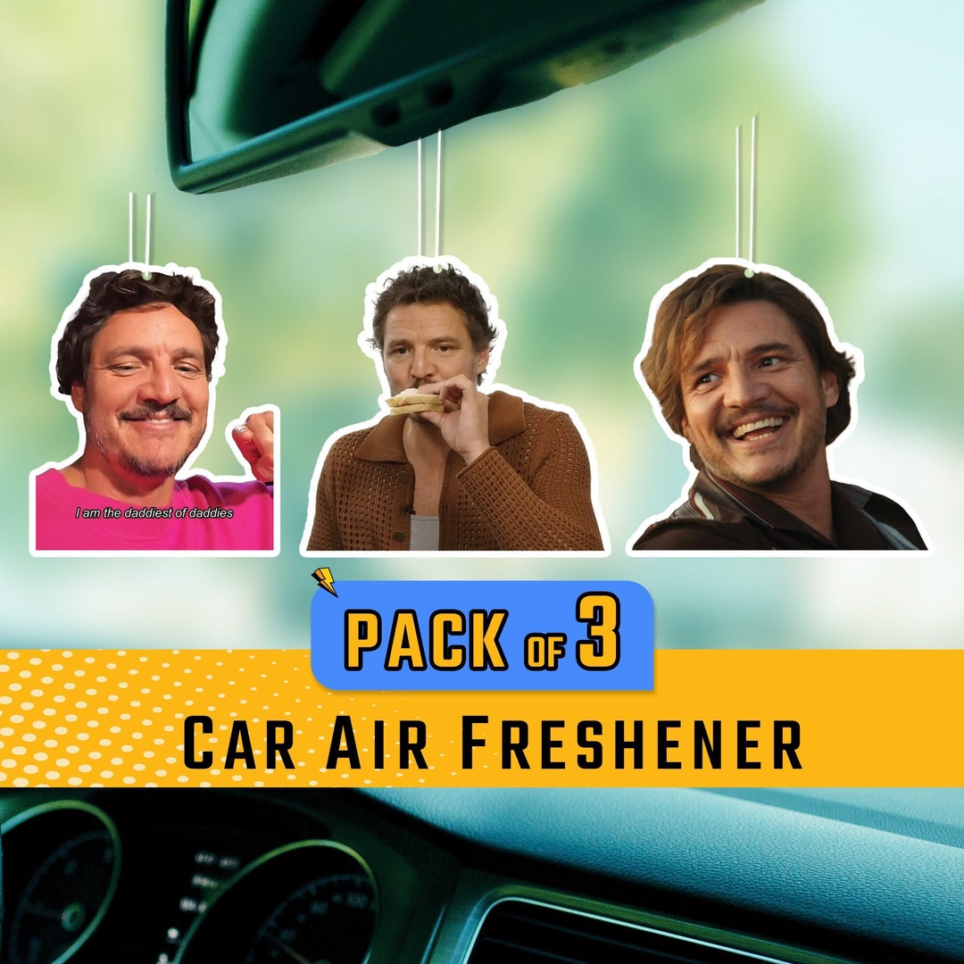 Zaddy Daddy Pedro Pascal Car Air Freshener - Etsy