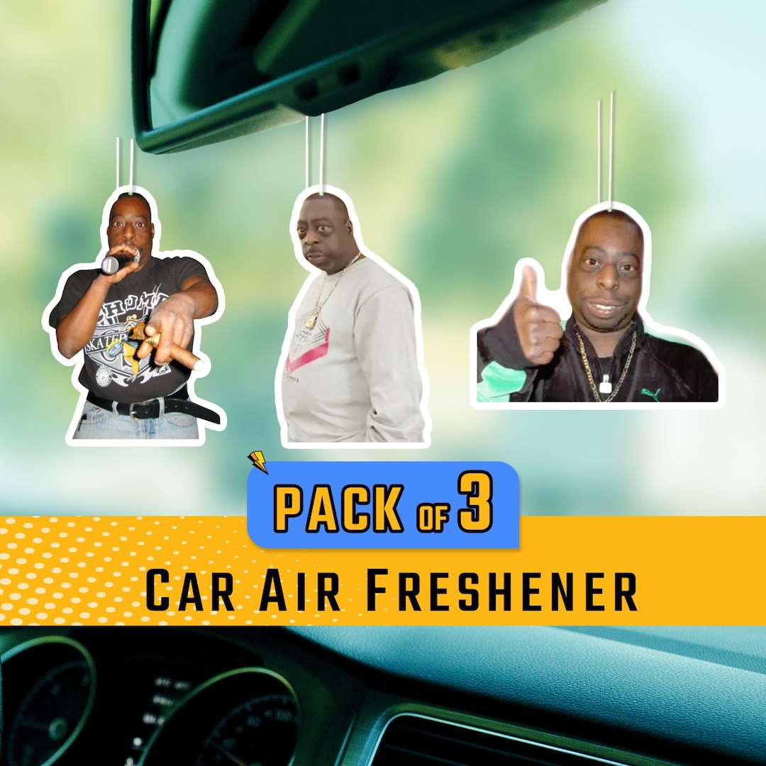 Beetlejuice Lester Green Comedian Car Air Freshener Pack of 3 - Etsy