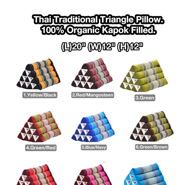 Triangle Cushion - Etsy