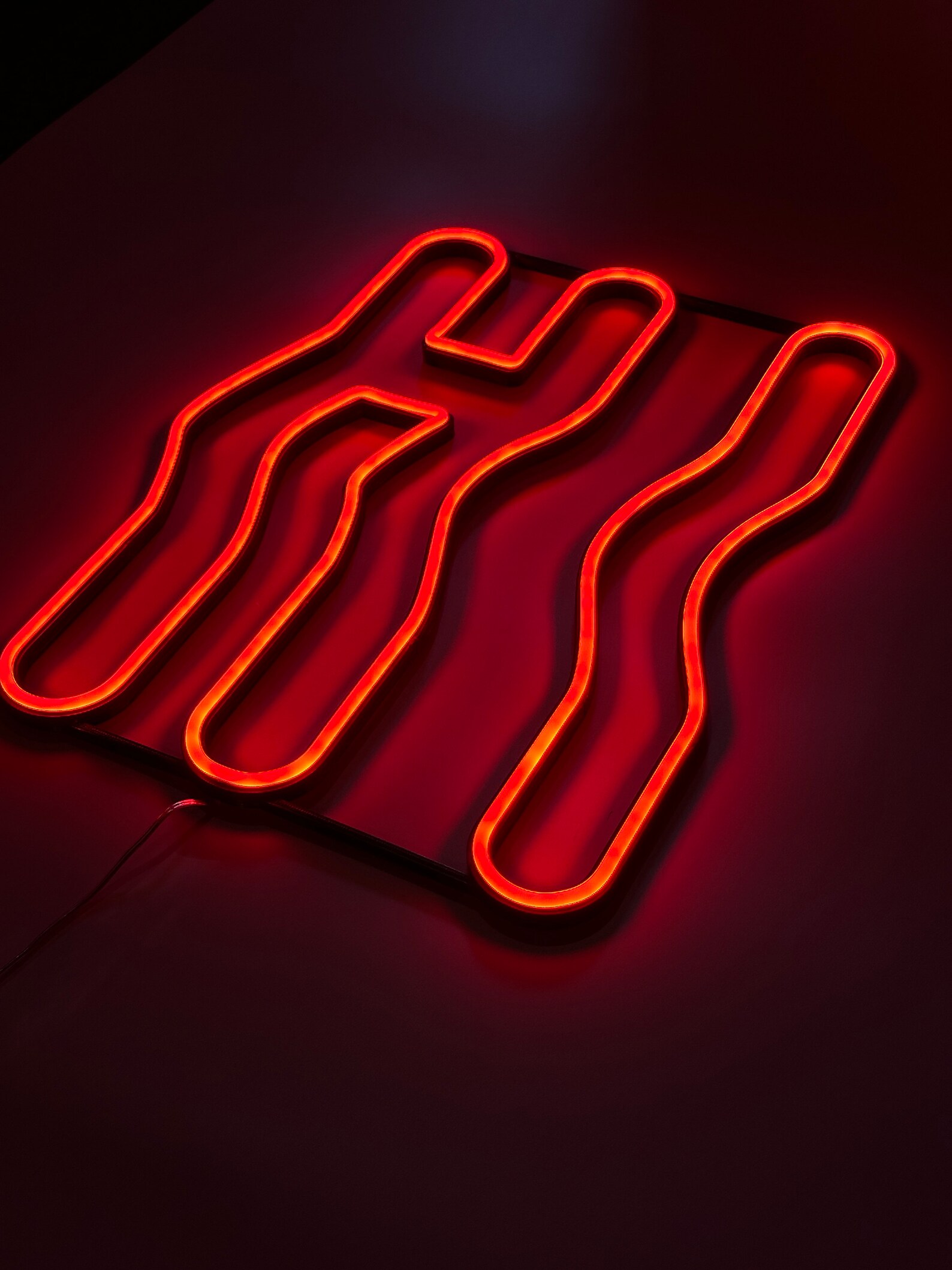 Custom Hi Neon LED | Led Neon Desk Sign | Aesthetic Room Decor | Modern ...