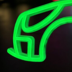 3D Printed Neon LED Sign, Sports Car Wall Decor, Car Enthusiast Gift ...