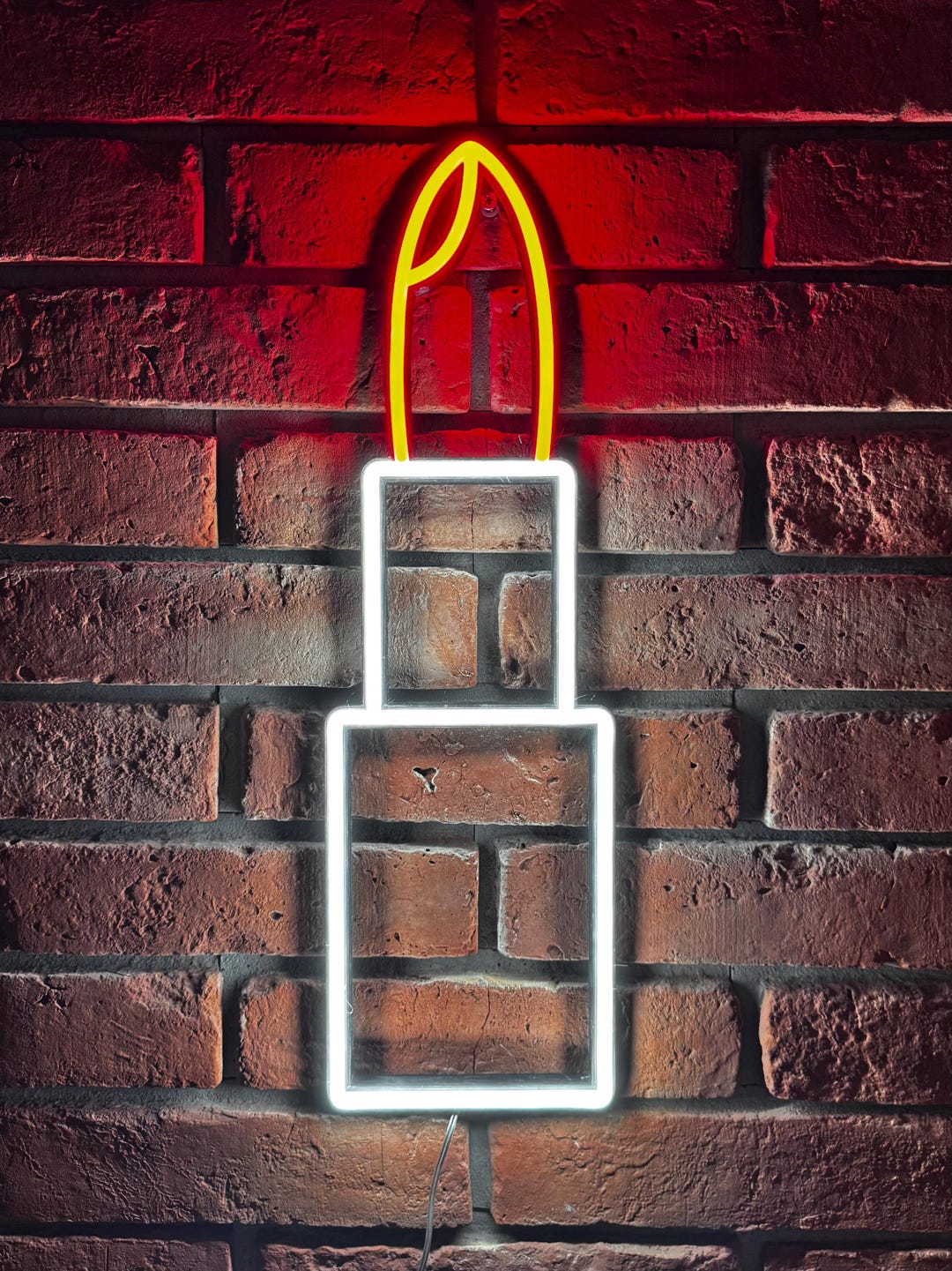 Lipstick Neon Sign, Beauty Salon Decor, Makeup Studio Wall Art, Glam ...
