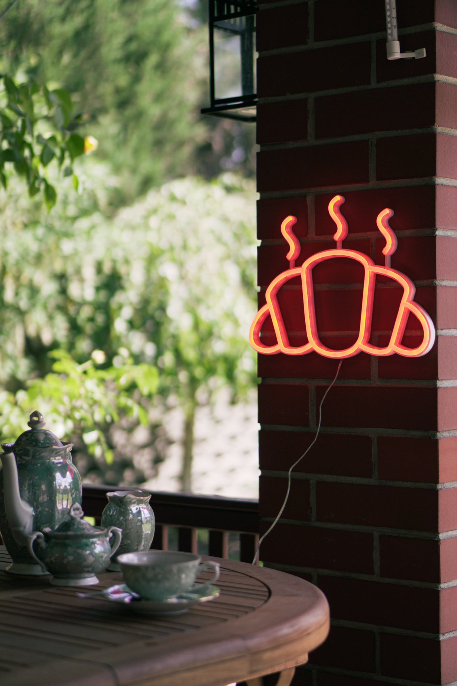 Croissant Neon LED Sign Bakery Cafe Decor French Pastry Wall Art ...