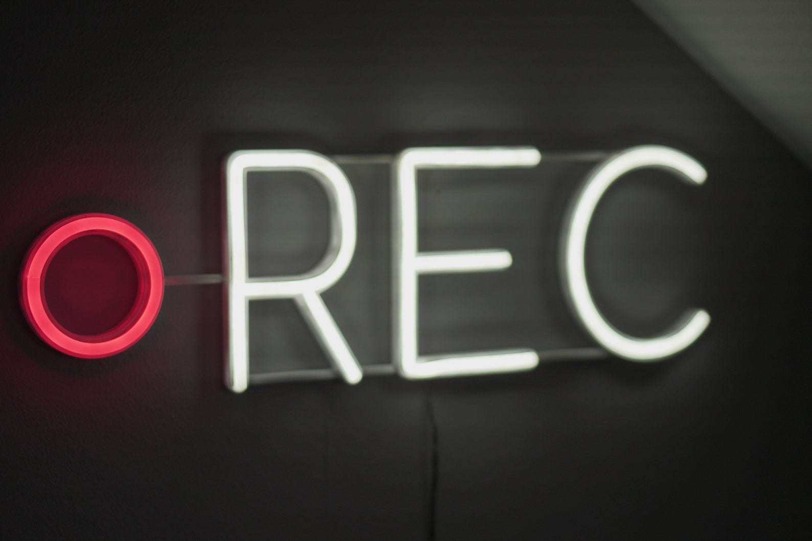 Recording Neon LED Sign | Studio Wall Art Decor | Custom LED Sign for ...