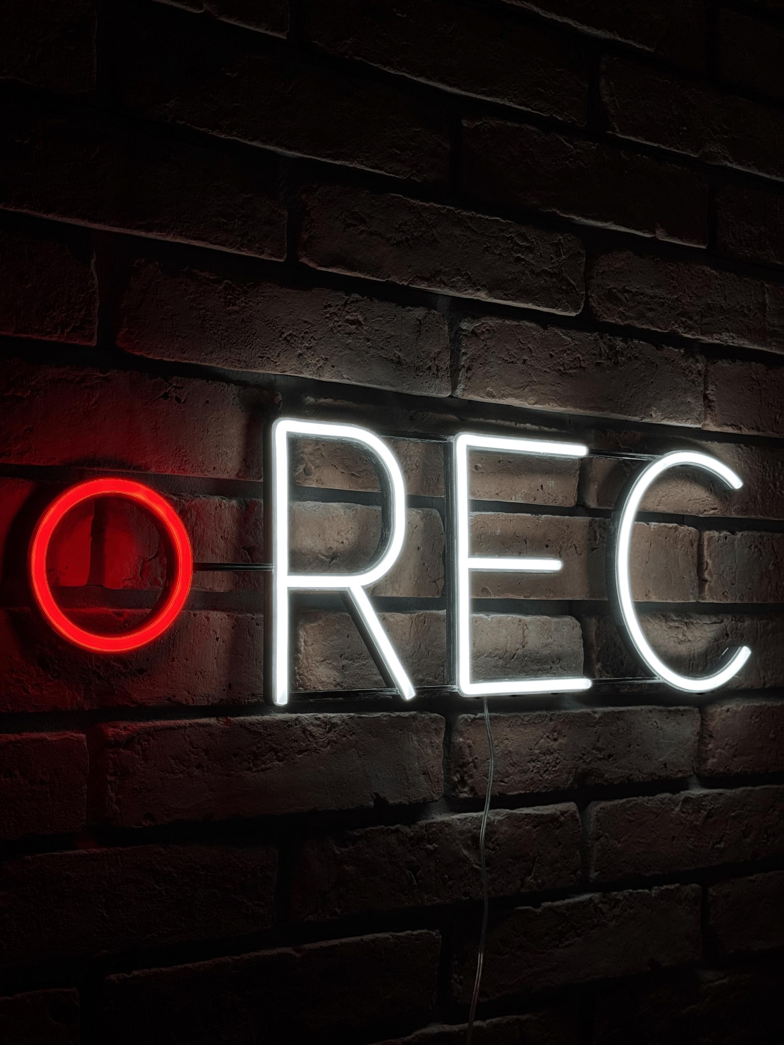 Recording Neon LED Sign | Studio Wall Art Decor | Custom LED Sign for ...