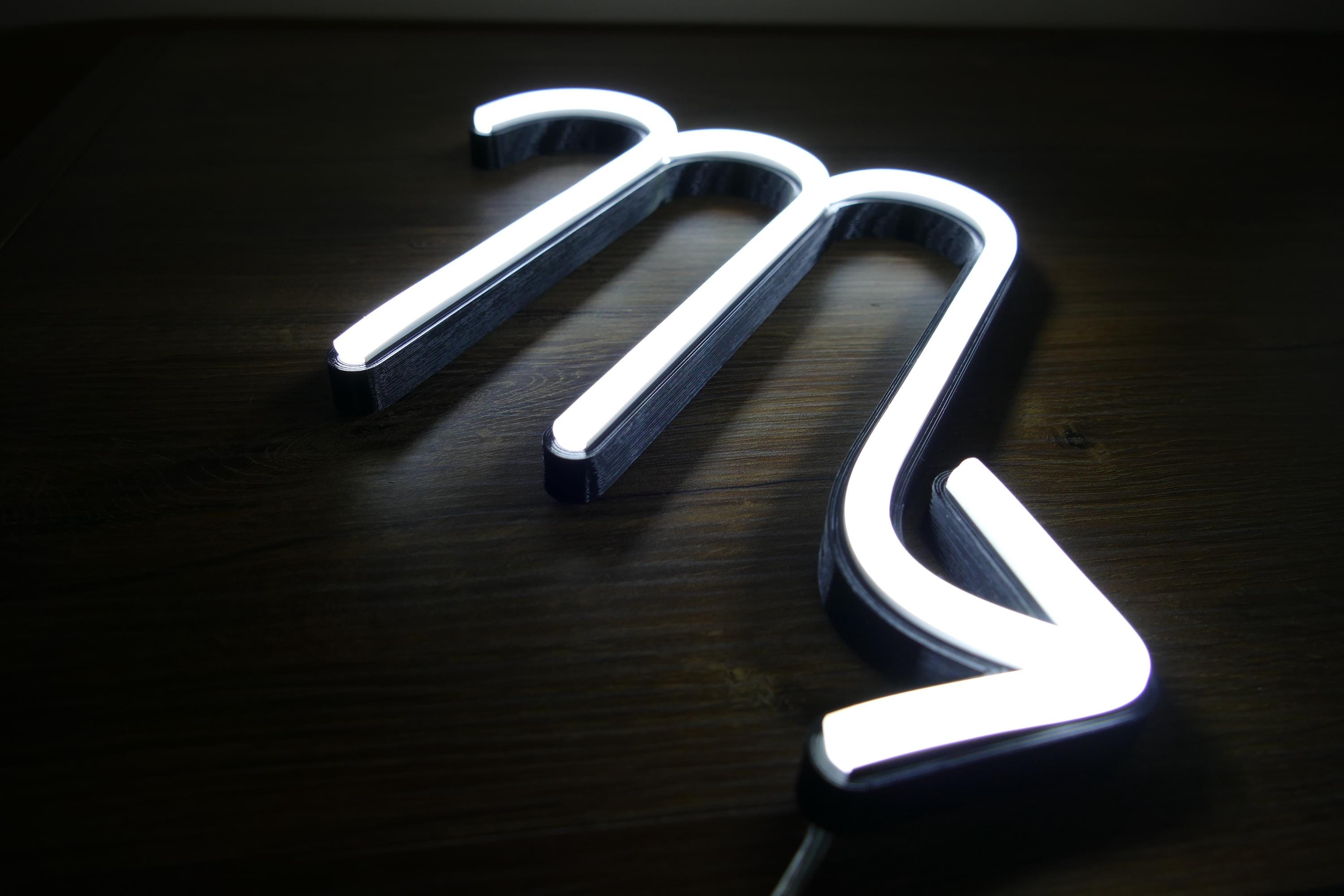 Scorpio Neon LED Sign 3D Printed Neon Wall Art Astrology Gifts Custom ...