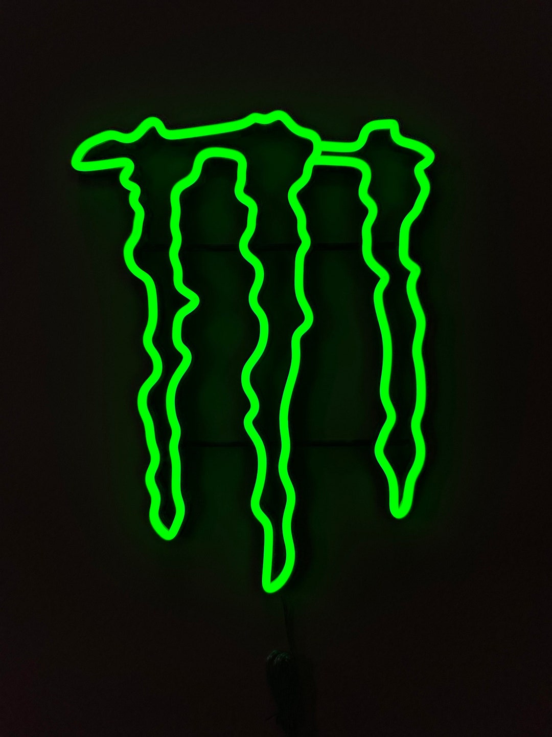 Monster Neon LED Sign Monster Energy Neon LED Sign Energy Drink Wall ...