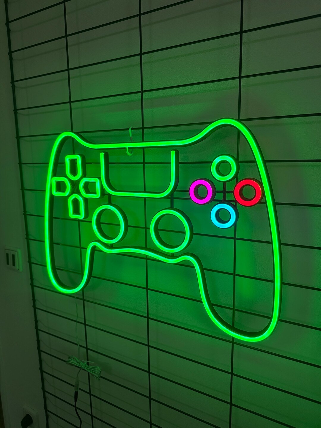 Custom Neon Sign for Gaming, Game Controller LED Neon Light, Gamer Room ...