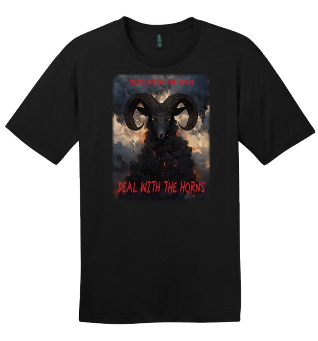 SCA T-shirt, Mess With the Ram - Etsy