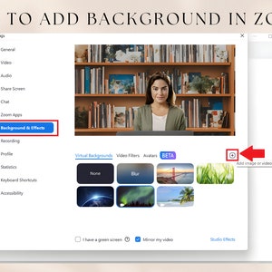 Beige Room Zoom Background for Meetings, Zoom Digital Virtual Backdrop ...