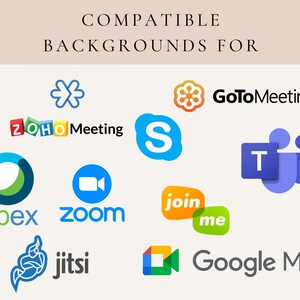 10 Virtual Background for Meetings, Cozy Home Mantel Virtual Office ...