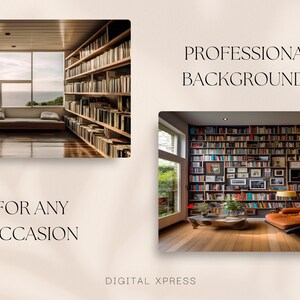 10 Virtual Background for Meetings, Cozy Home Mantel Virtual Office ...