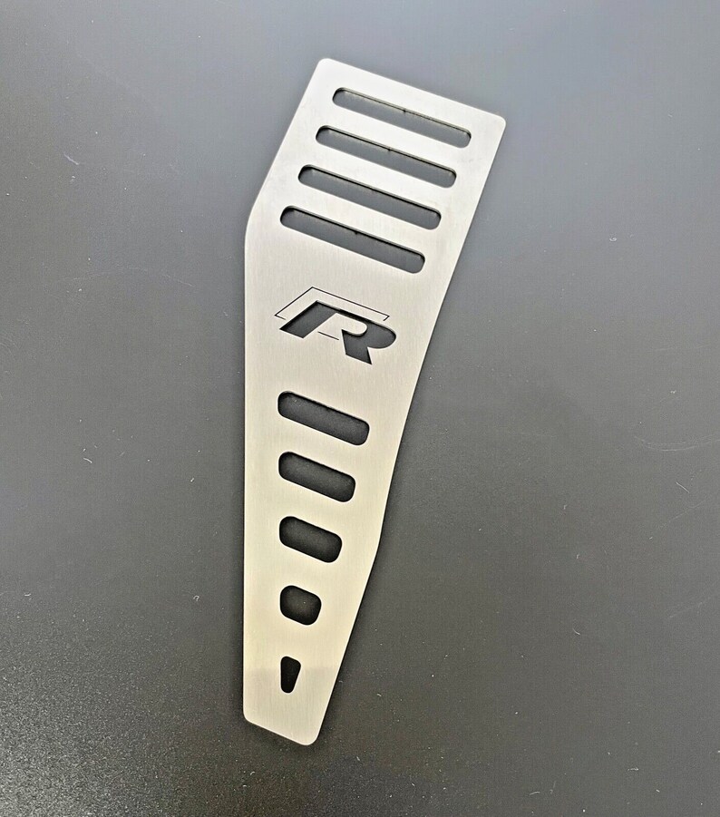 VW Volkswagen Golf Mk7 Mk7.5 R R-line Stainless Steel Footrest MQB DSG ...