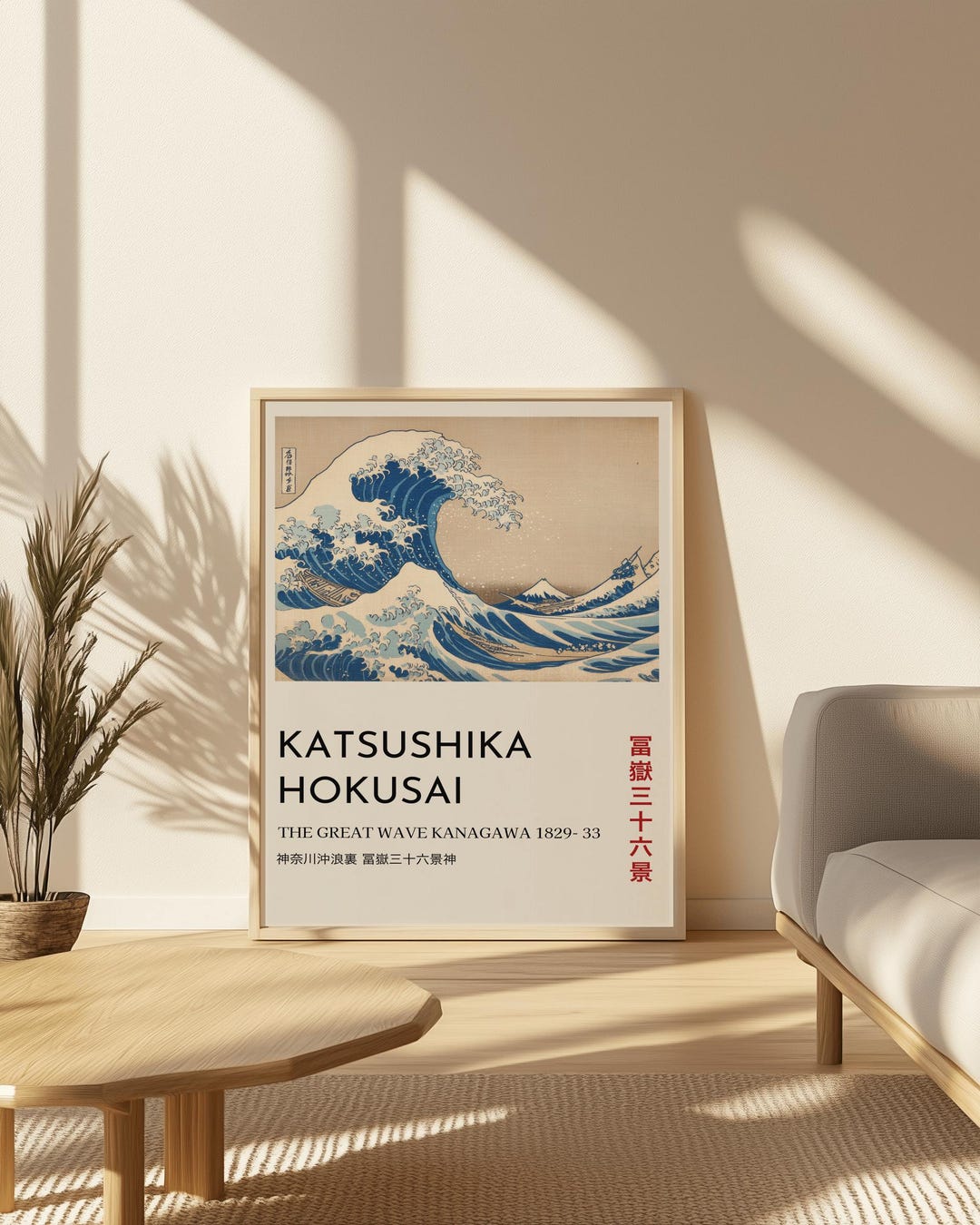 The Great Wave Hokusai Poster, Japanese Wall Art, Hokusai Print, Japan ...