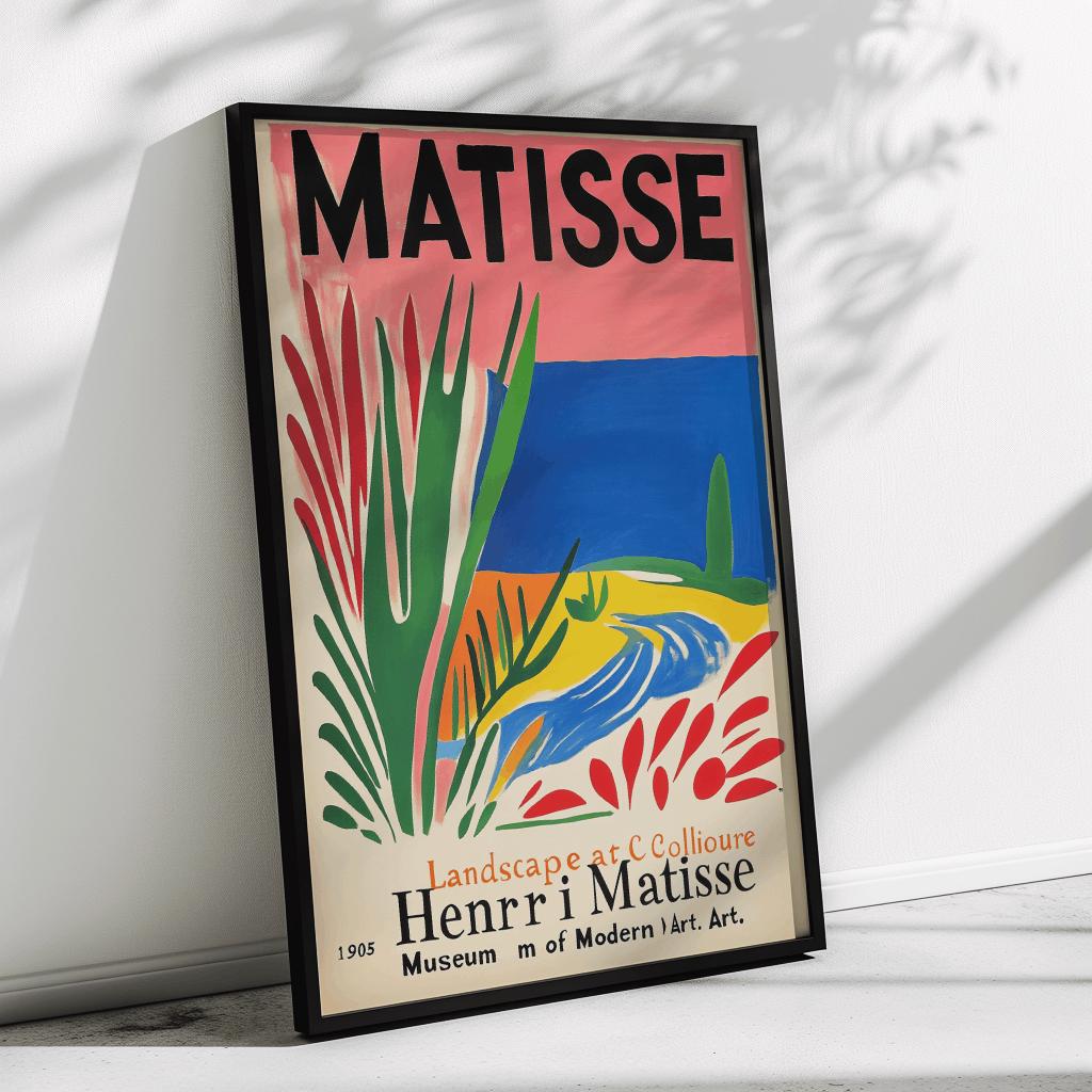 Henri Matisse Abstract Landscape Art Print - Vintage-inspired Wall ...