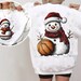 Snowman Basketball Png, Glitter Snowman Png, Christmas Coquette Png ...
