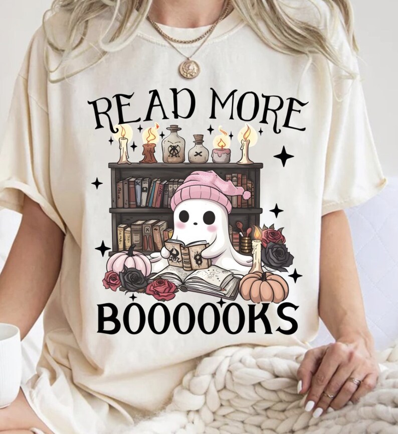 Read More Books Png, Spooky Teacher Png, Teacher Halloween PNG, Funny ...