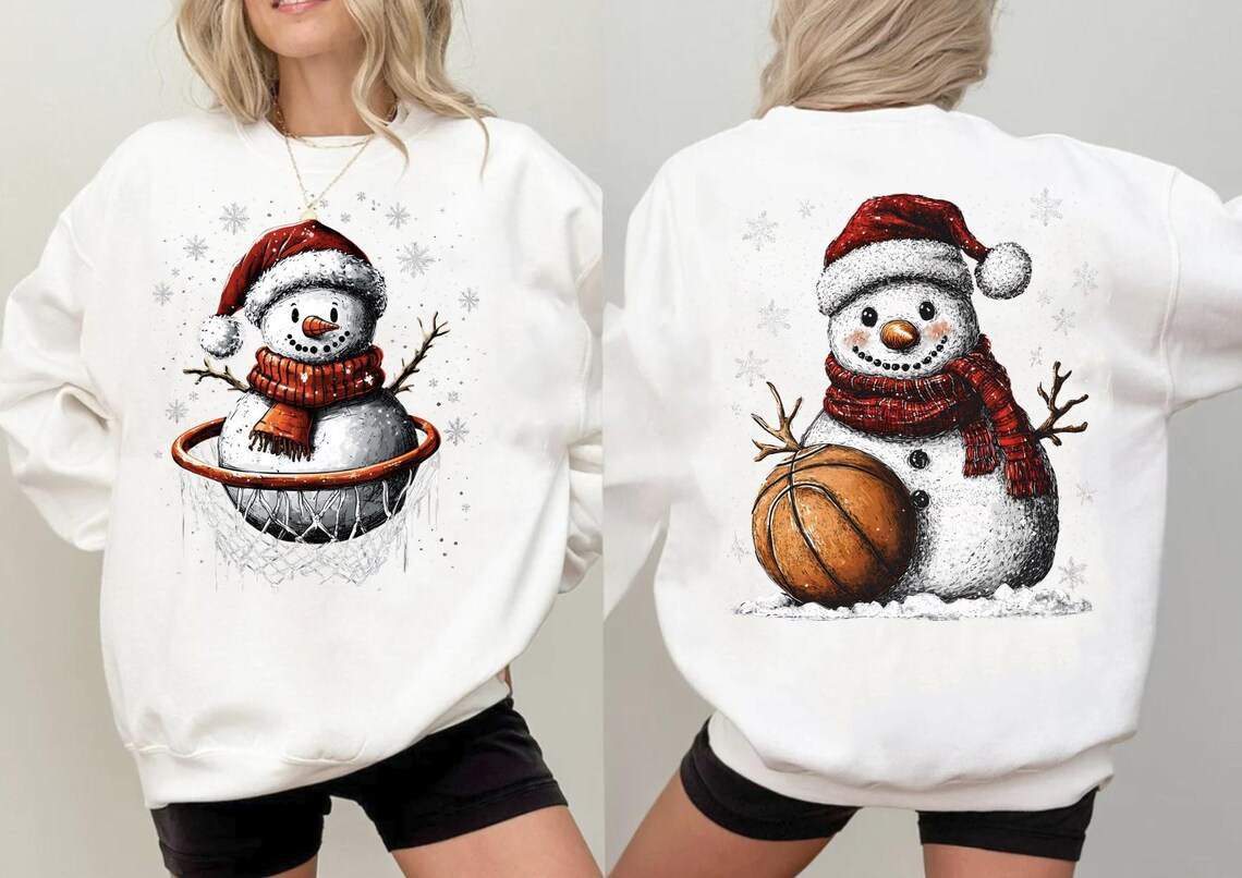 Snowman Basketball Png, Glitter Snowman Png, Christmas Coquette Png ...