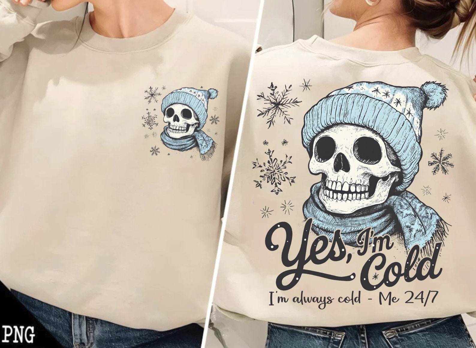 Yes, I'm Cold Png, Cold Png, Freezing Season Png, Winter Vibes Png ...