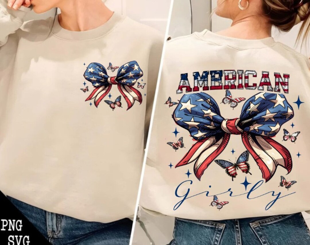 American Girly Png-4th July Png,4th of July Png, America Png, 4th of ...