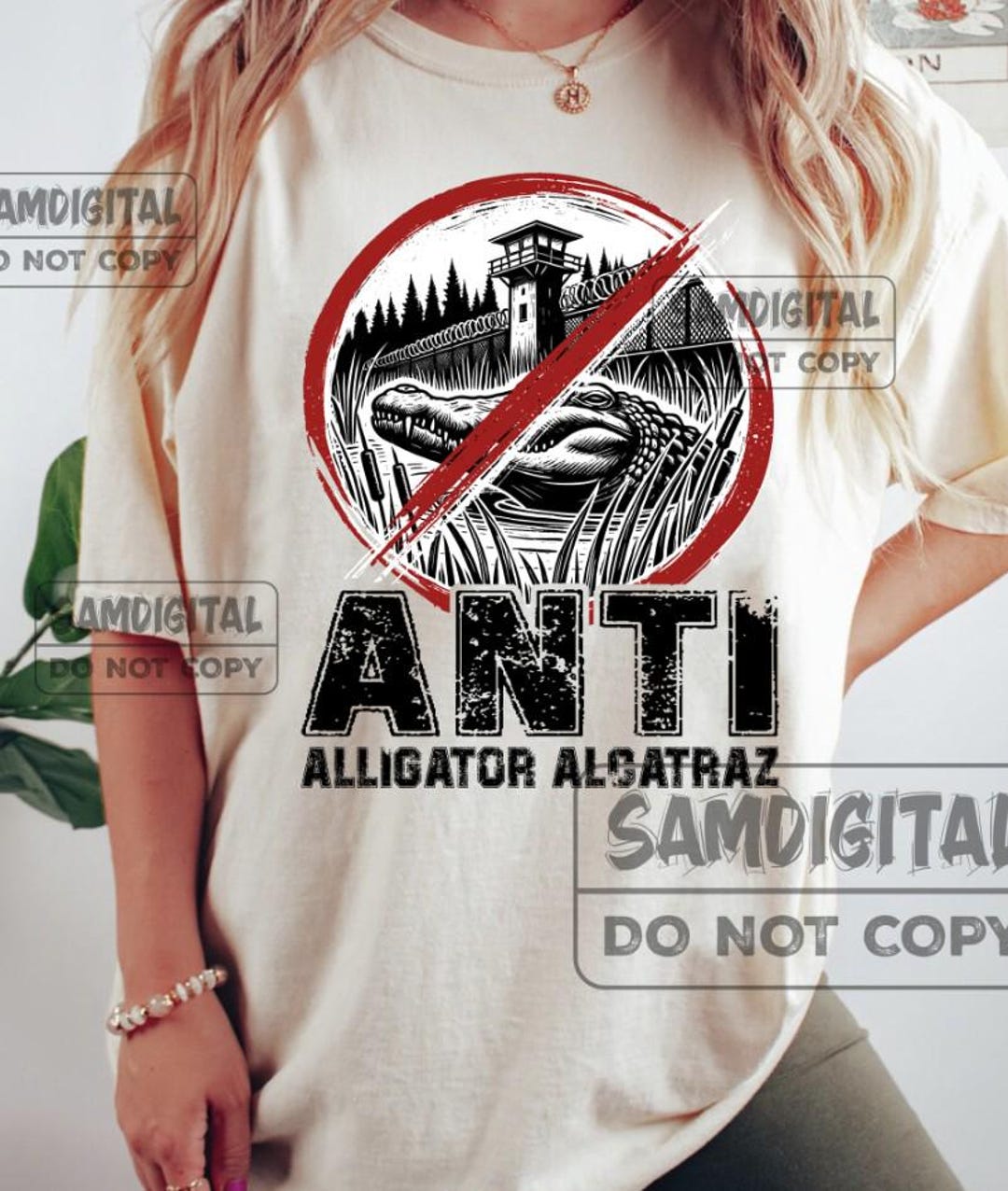 Anti Alligator Alcatraz Png Svg, Stop Alligator Alcatraz, Save ...
