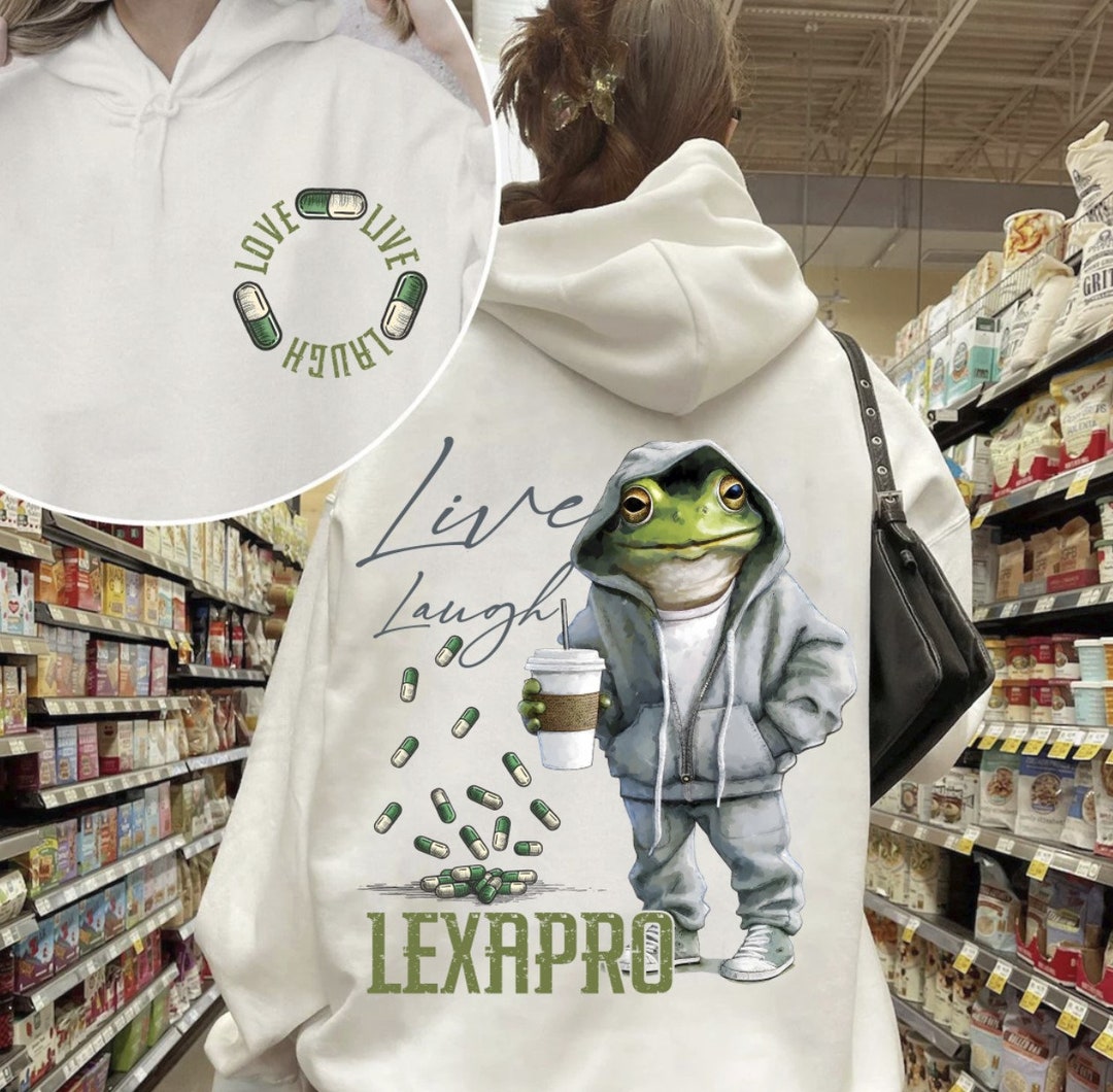Live Laugh Lexapro Png, Happy Pills Png, Green Frog Png, Sarcastic ...